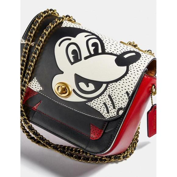 Coach | Bags | Coach Keith X Haring Disney Mickey Mouse Madison ...